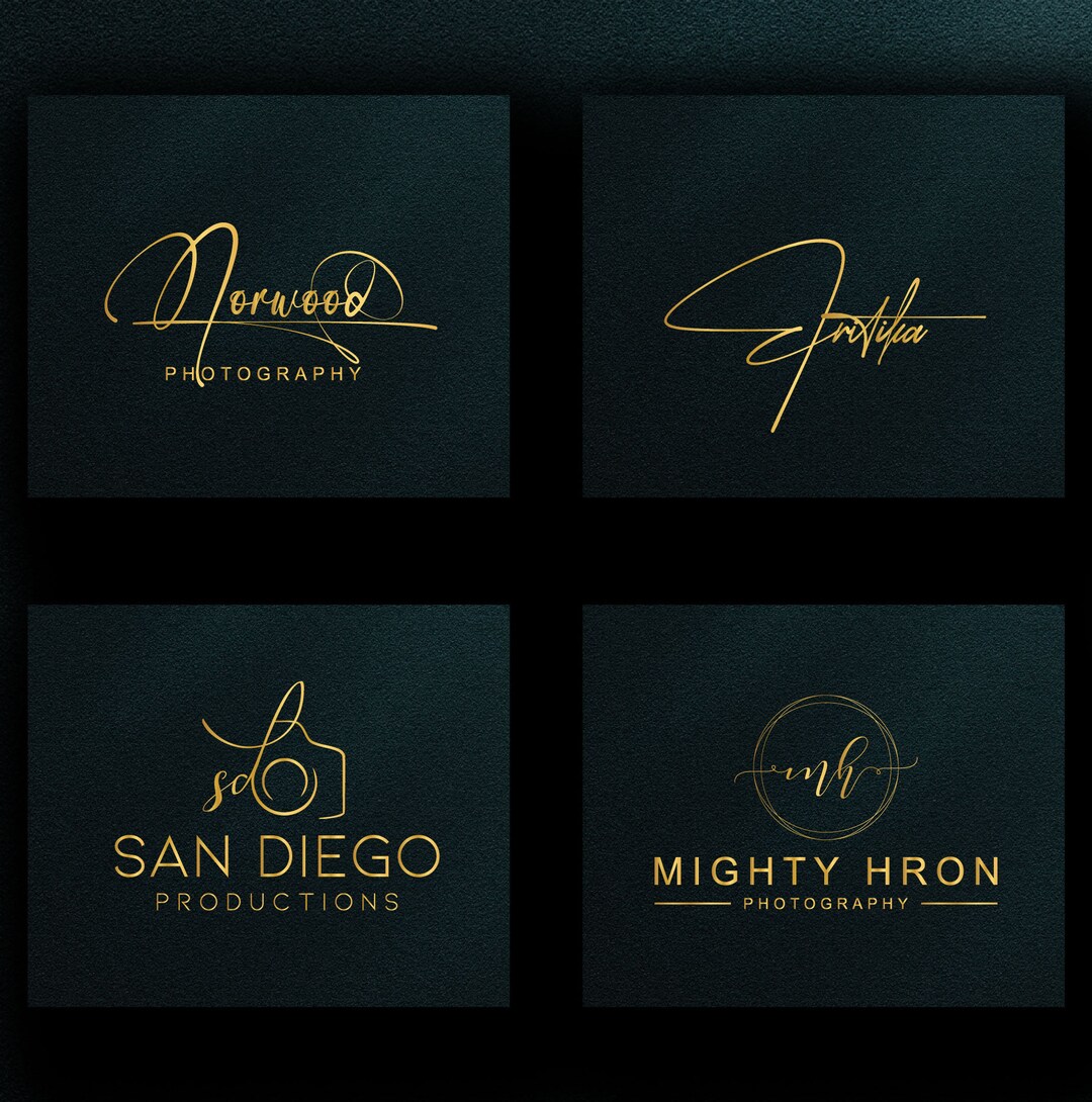 I Will Create a Custom Signature Design, Sign Design, Photography Logo ...