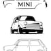Mini Cooper Vector Bundle Svg/eps/png/ai Stencil Art, Vinyl Cutter ...