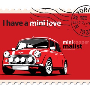 Mini Cooper Vector Bundle Svg/eps/png/ai Stencil Art, Vinyl Cutter ...