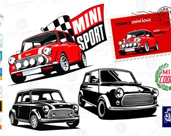 Mini Cooper Svg | Etsy