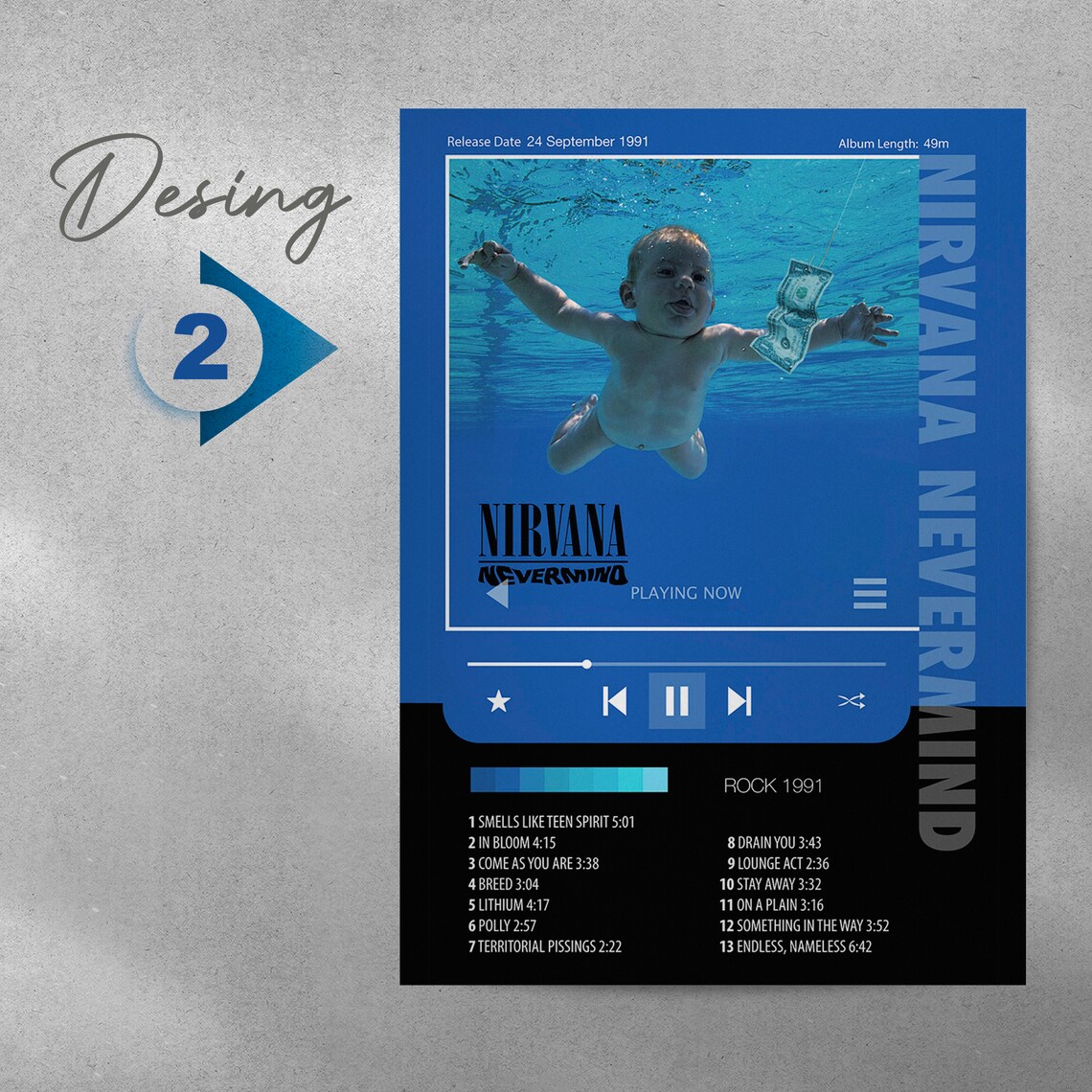 Personalised Album Cover Poster Choose Your Own Album Custom | Etsy