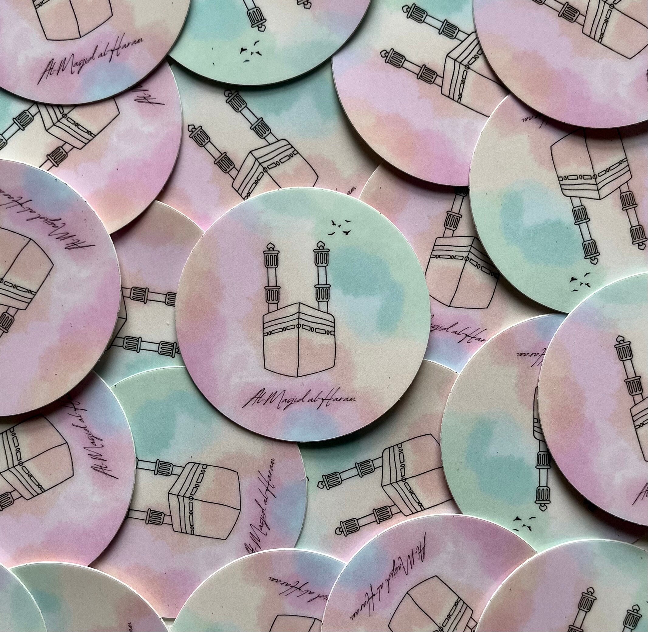 Masjid Al-haram Sticker Makkah Kabah Islamic Sticker - Etsy