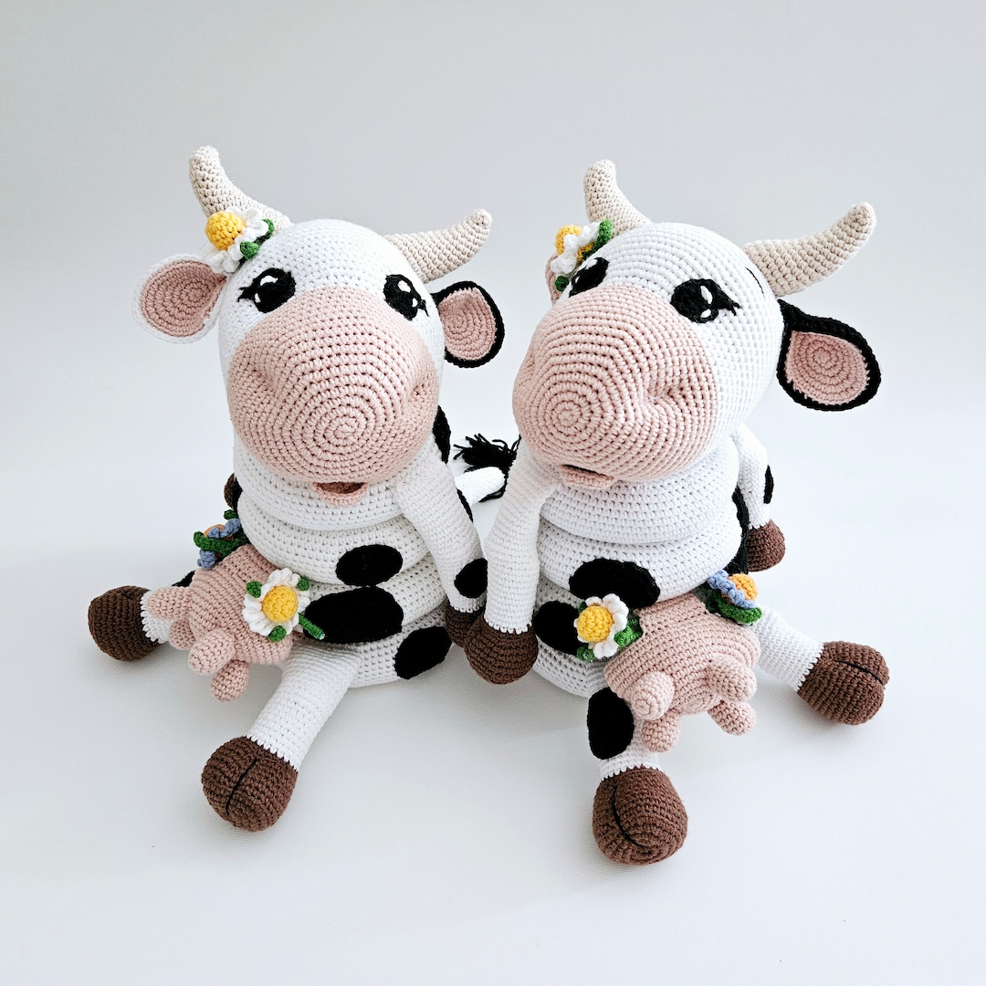 Stacking Cow Toy: Interactive Rings With Removable Udder - Etsy