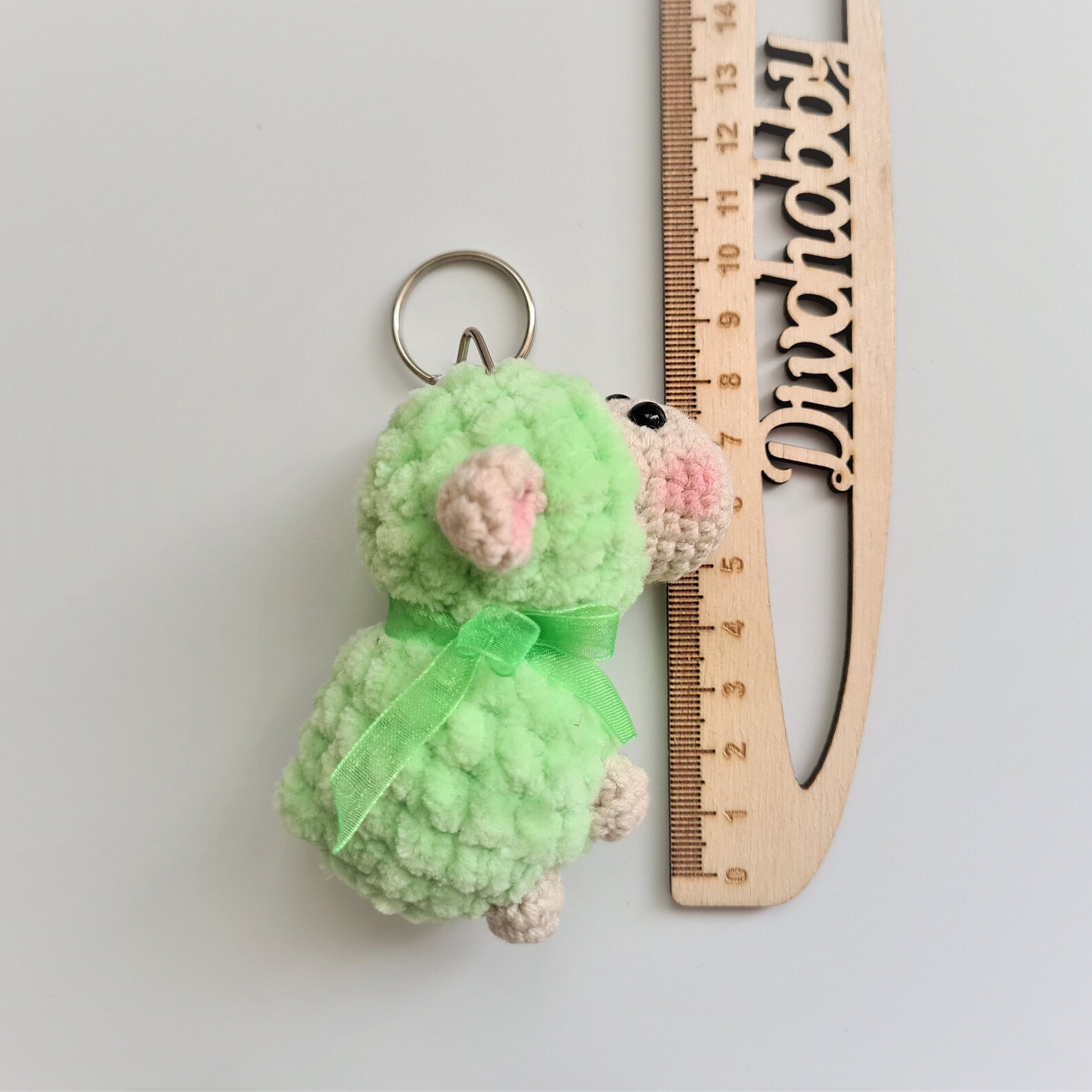 Crochet Sheep Keychain Cute Finished Stuffed Sheep Keyring - Etsy