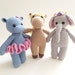 Cuddle Me Toy Collection Zoo Collection Safari Animal - Etsy