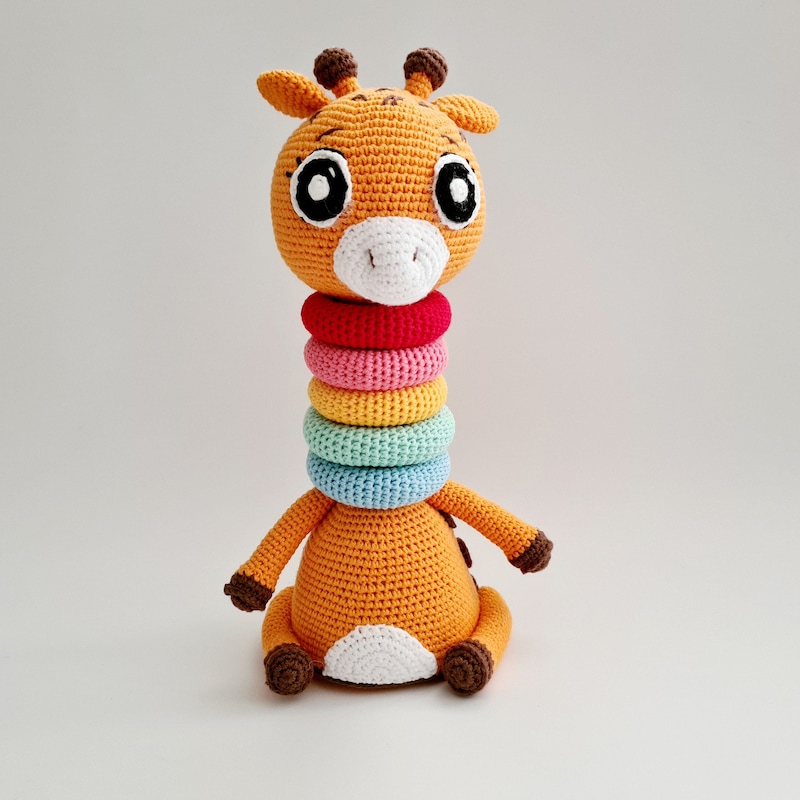Crochet Stacking Toy - Etsy