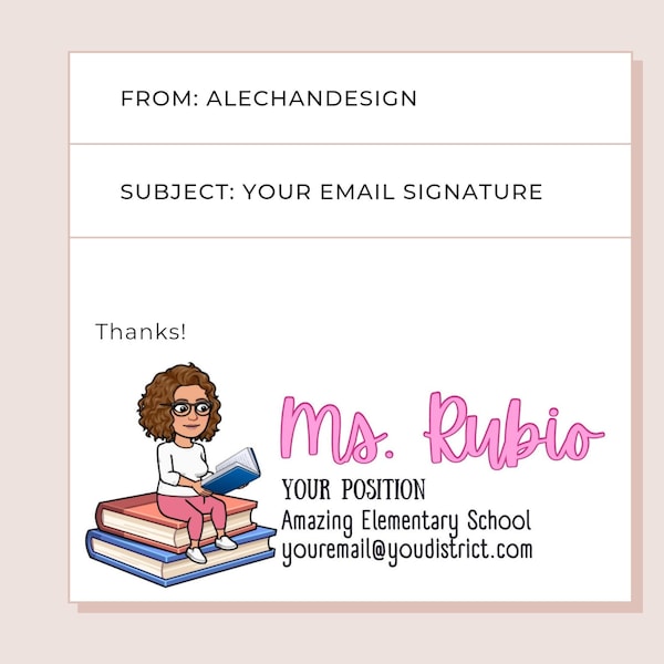 Email Signature - Etsy