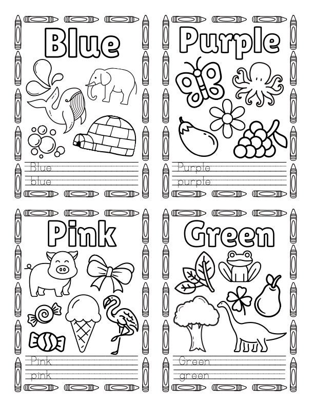 My Book of Colors - Mi Libro De Colores- Spanish Version Included ...