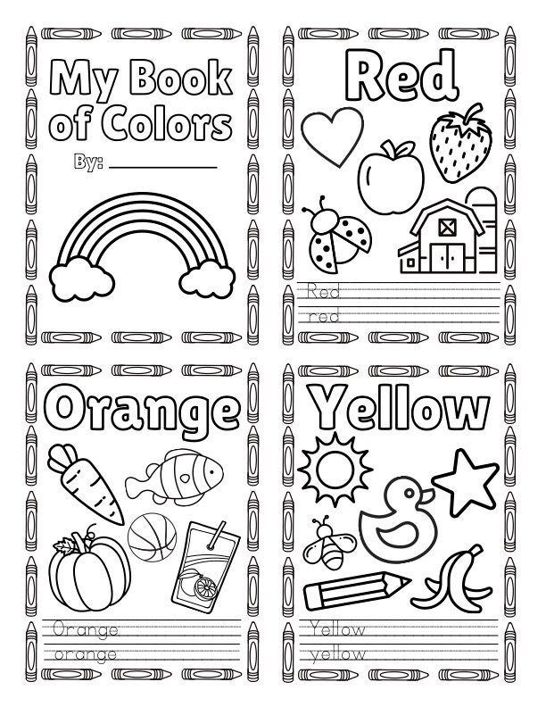 My Book of Colors - Mi Libro De Colores- Spanish Version Included ...