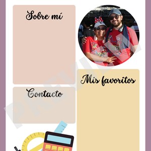 EDITABLE Spanish Meet the Teacher Flyer - Etsy