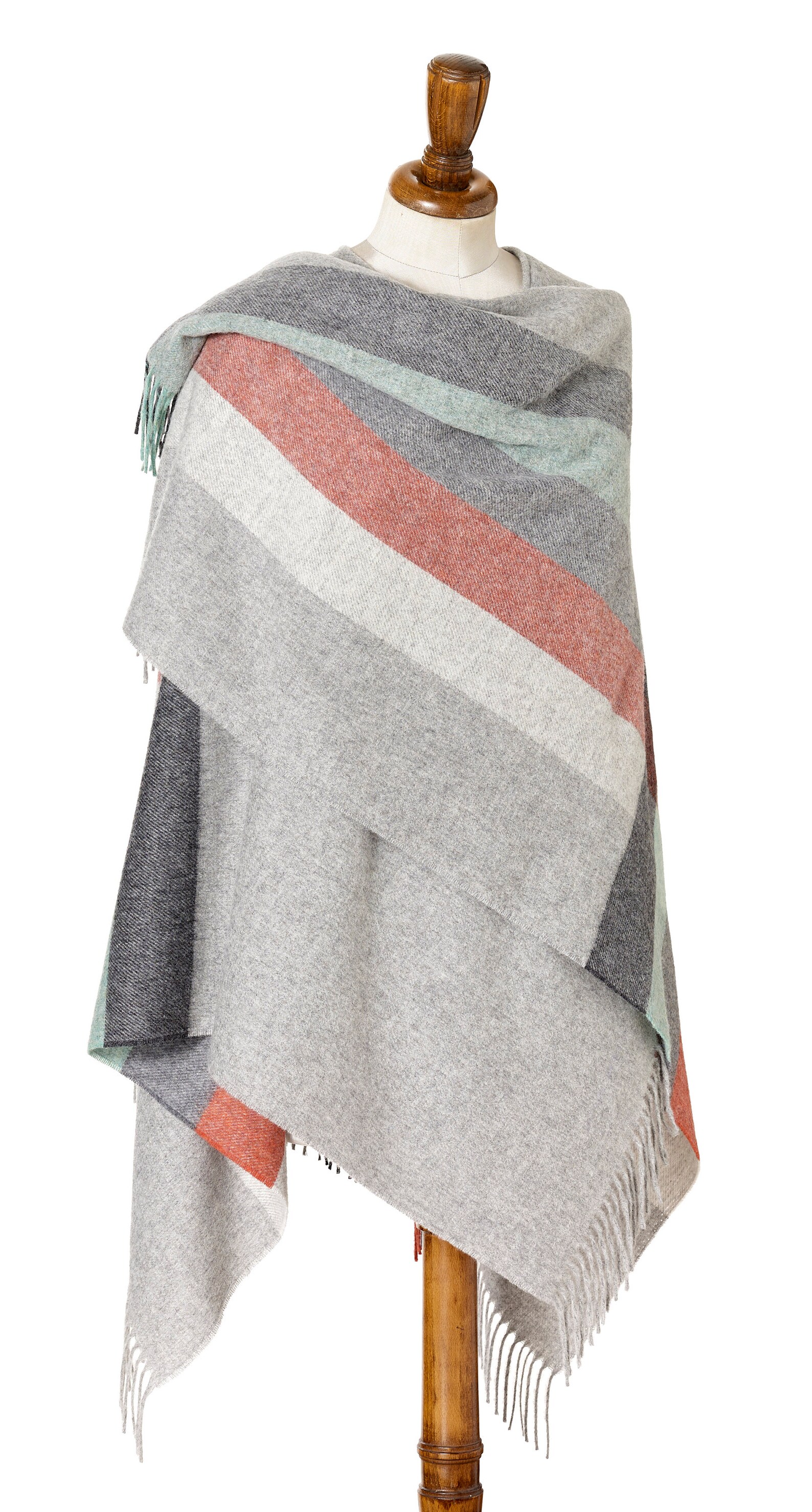 100% Multicolour Spot Merino Wool Beige Brown Silver Grey Purple Camel ...