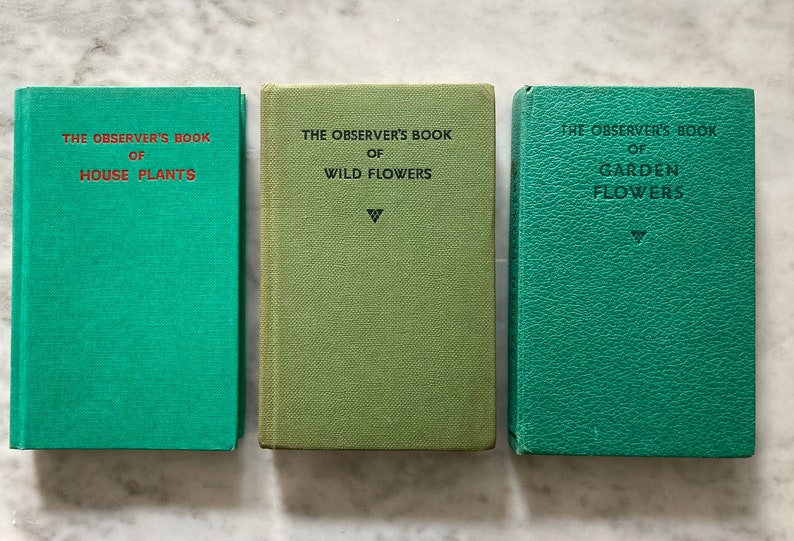 The Observer’s Book Of…beautiful Pocket Guides - Etsy