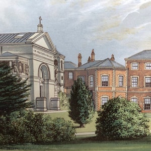 Everingham Park, Yorkshire, Original Antique Vintage Print Dating From ...