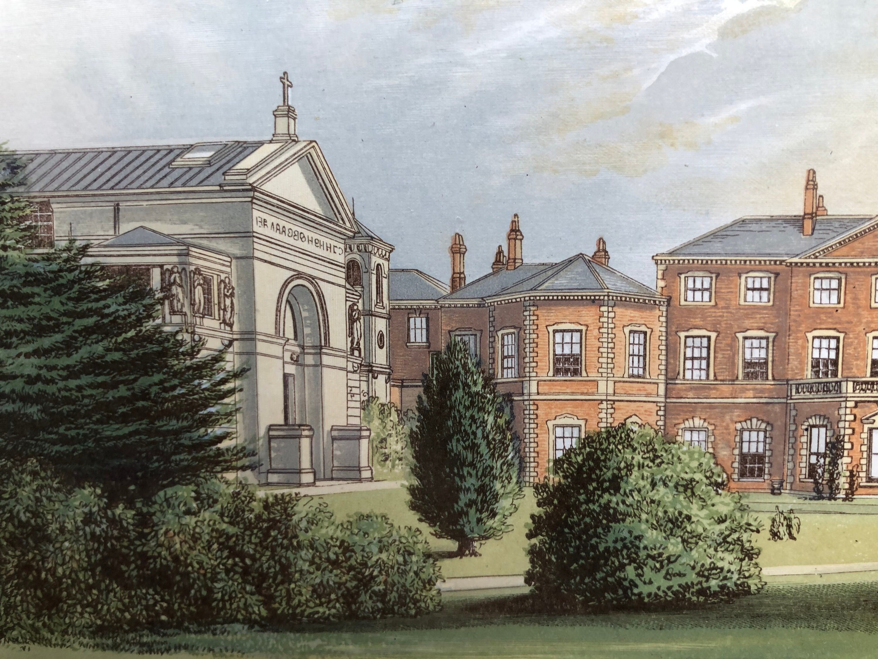 Everingham Park, Yorkshire, Original Antique Vintage Print Dating From ...