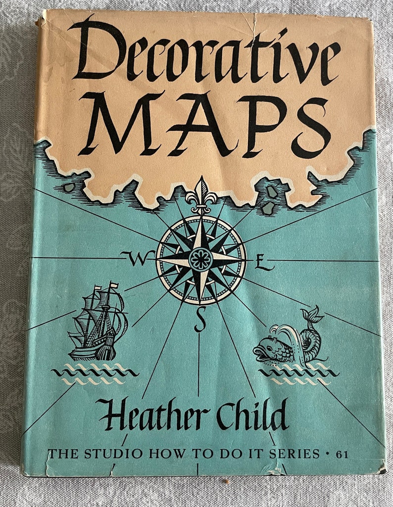 Decorative Maps by Heather Child - Antique Map Reference Book - Etsy