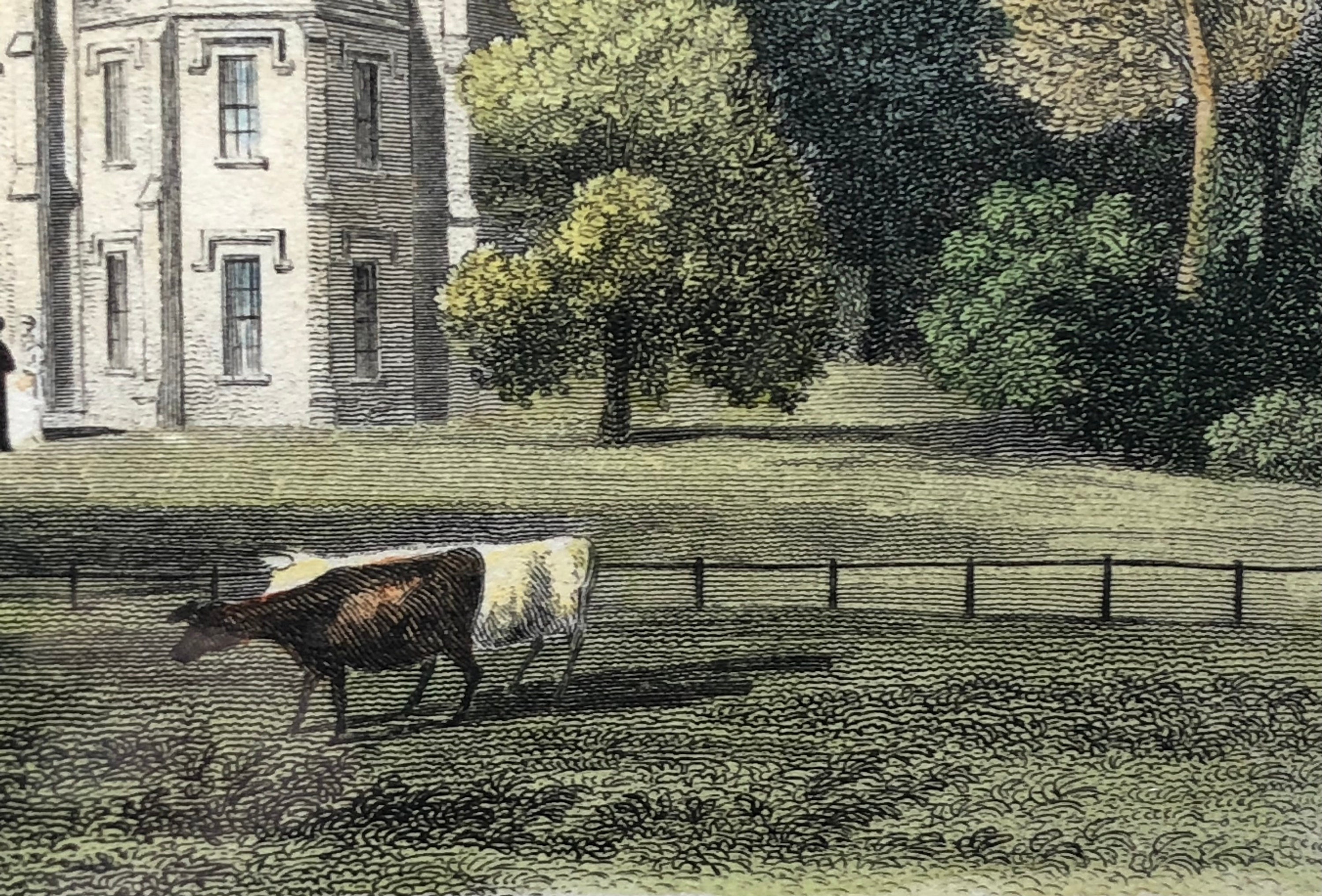 Broke Hall Suffolk Original Antique Vintage Engraving Print - Etsy