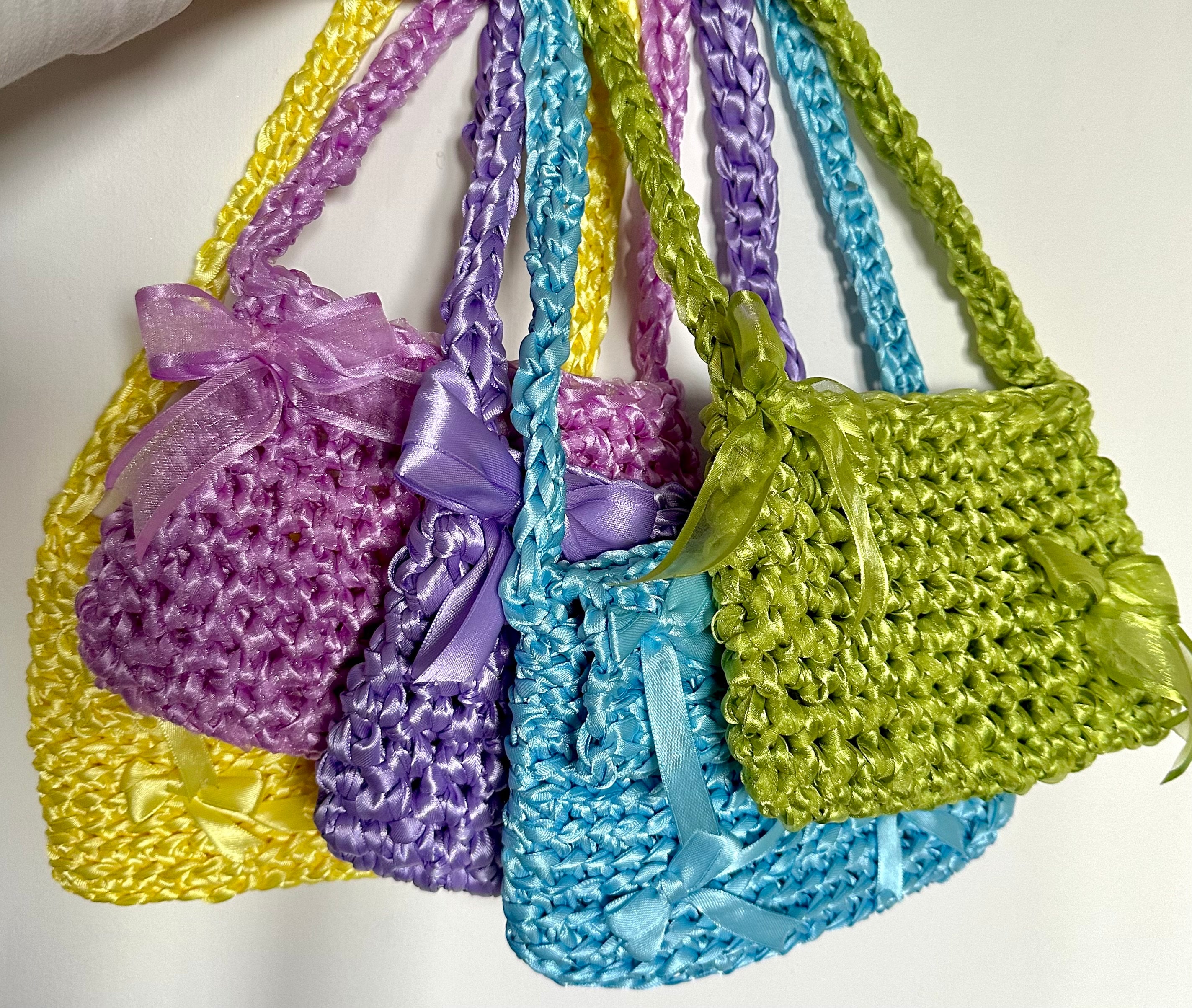 Satin Bow Ribbon Handbags Bow Shoulder Bag, Satin Evening Bag, Satin ...