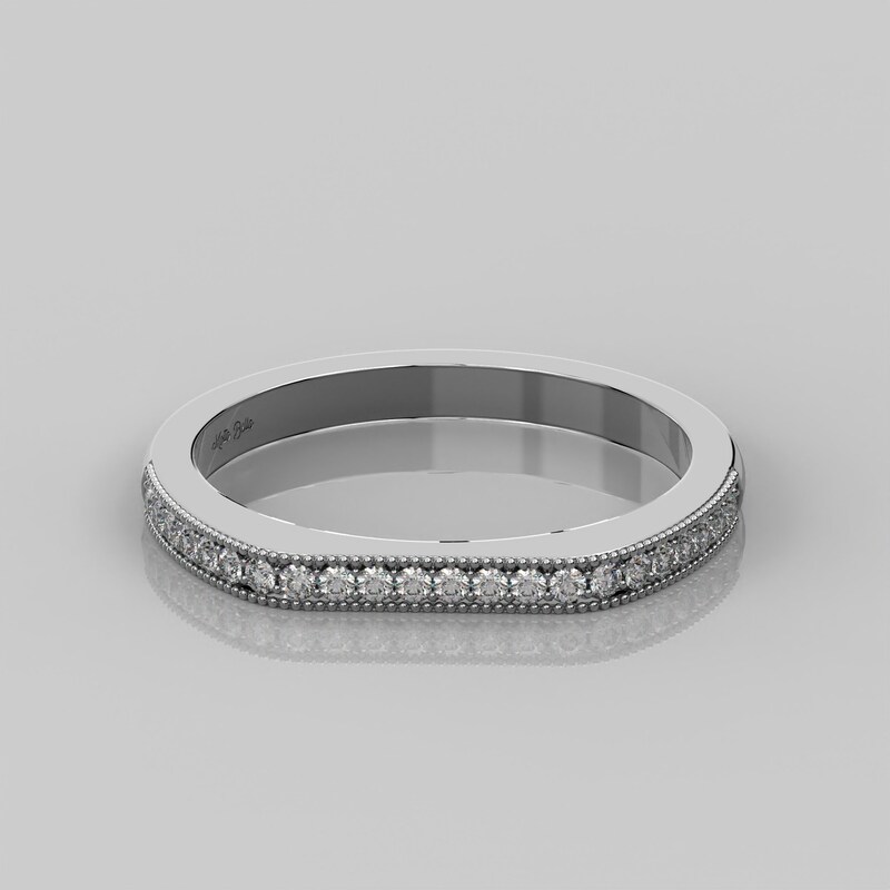 Diamond Bar Ring - Etsy