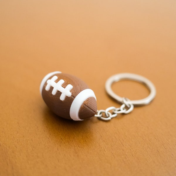 Football Keychain (Just for you!) - Etsy