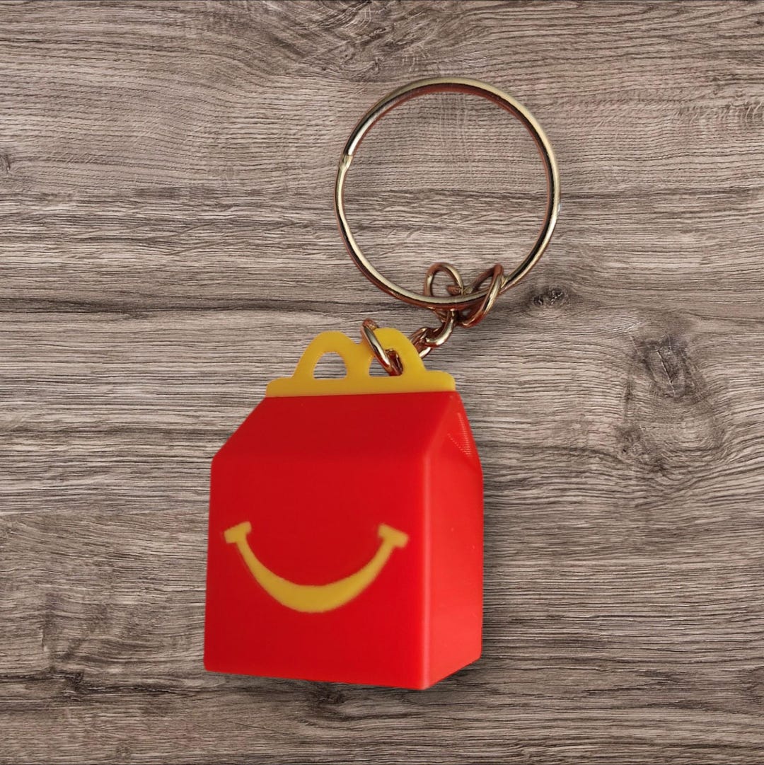 Happy Meal Keychain - Etsy