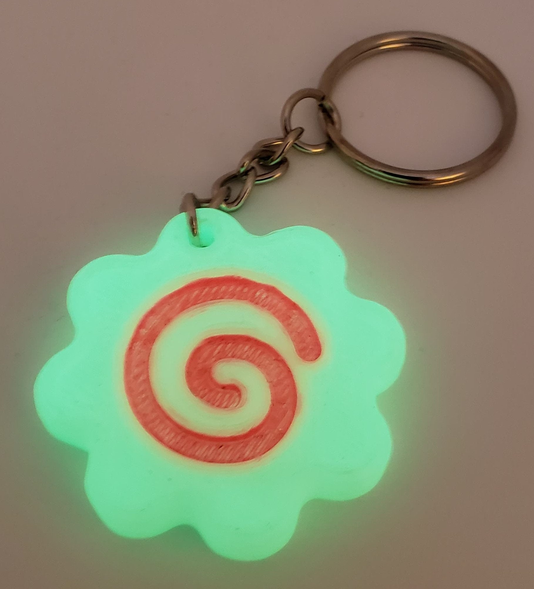 Fish Cake Keychain - Etsy