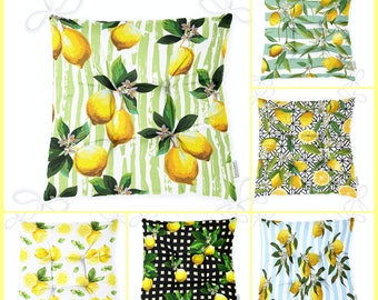 Lemon Seat Pads - Etsy