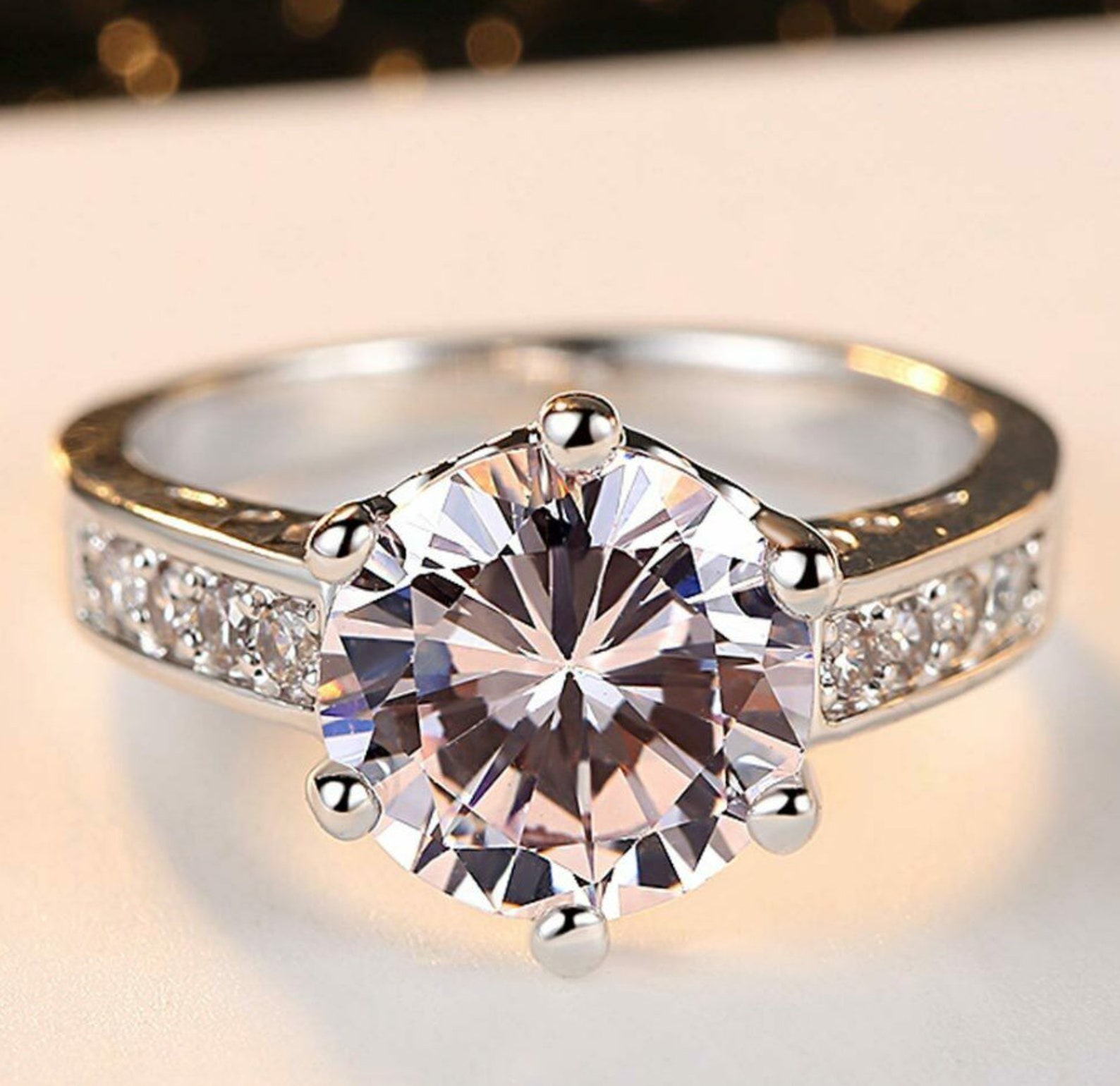 Anillos Sortijas Argollas de Compromiso Matrimonio Plata 925 | Etsy