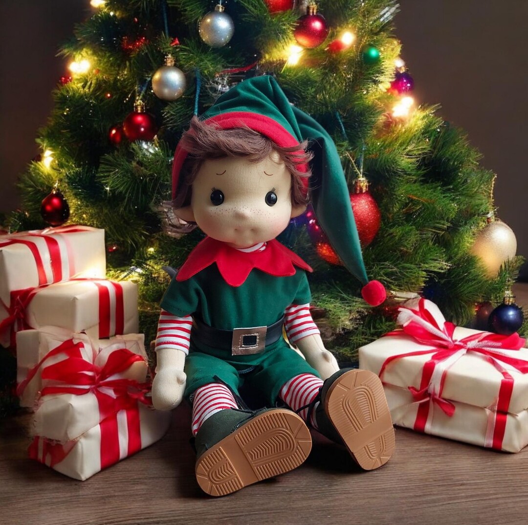 Elf Kevin -waldorfdoll Doll Inspiration,organic Cotton Doll,baby Doll ...