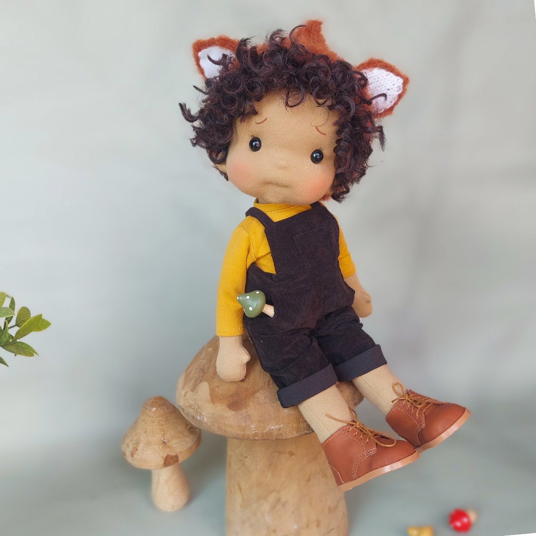 Sammy - Waldorf Doll Inspiration, Organic Cotton Doll, Baby Doll and ...