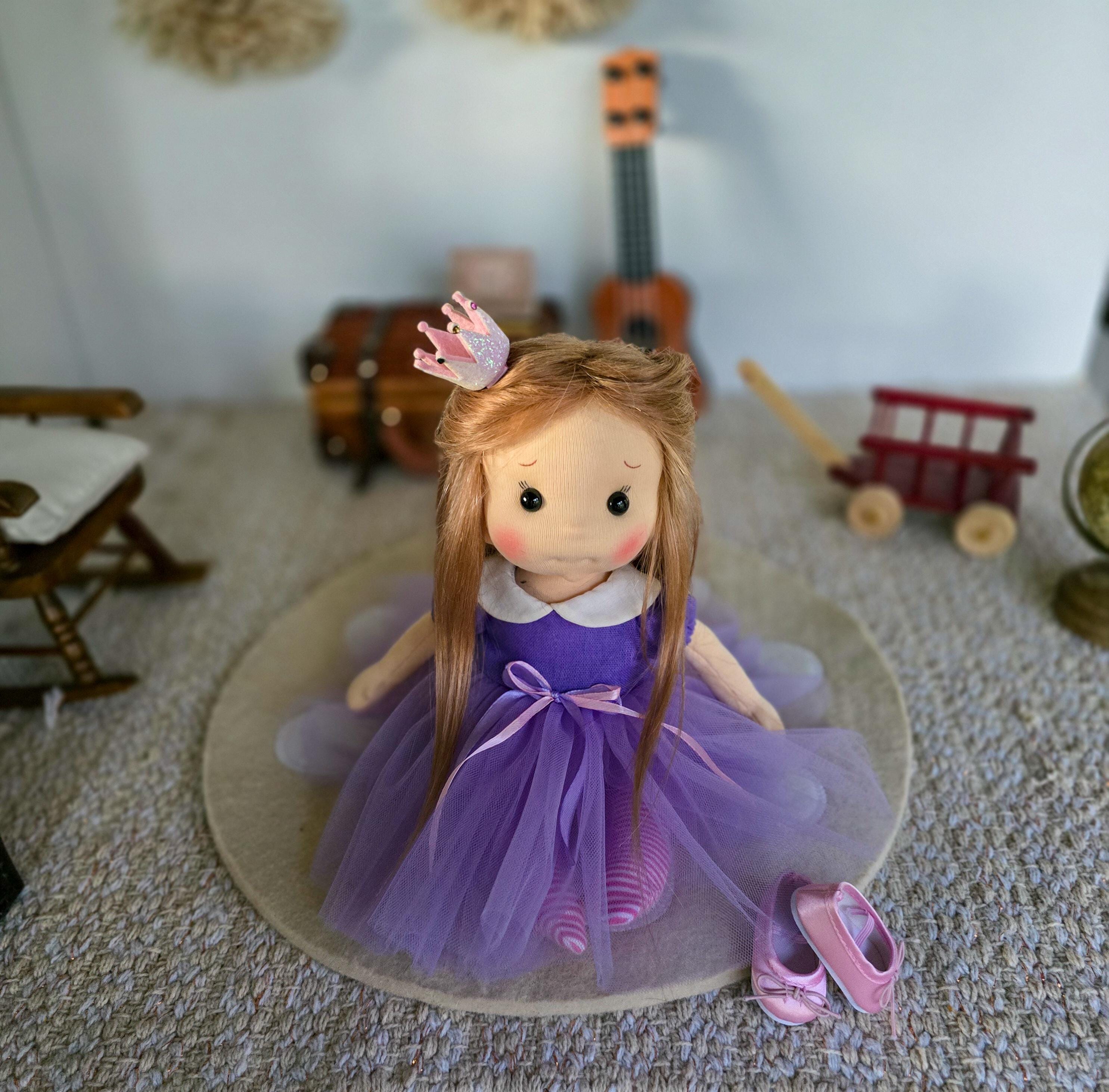 Zuzu 25cm/10in - Little Hug- Waldorf Doll Inspiration, Organic Cotton ...