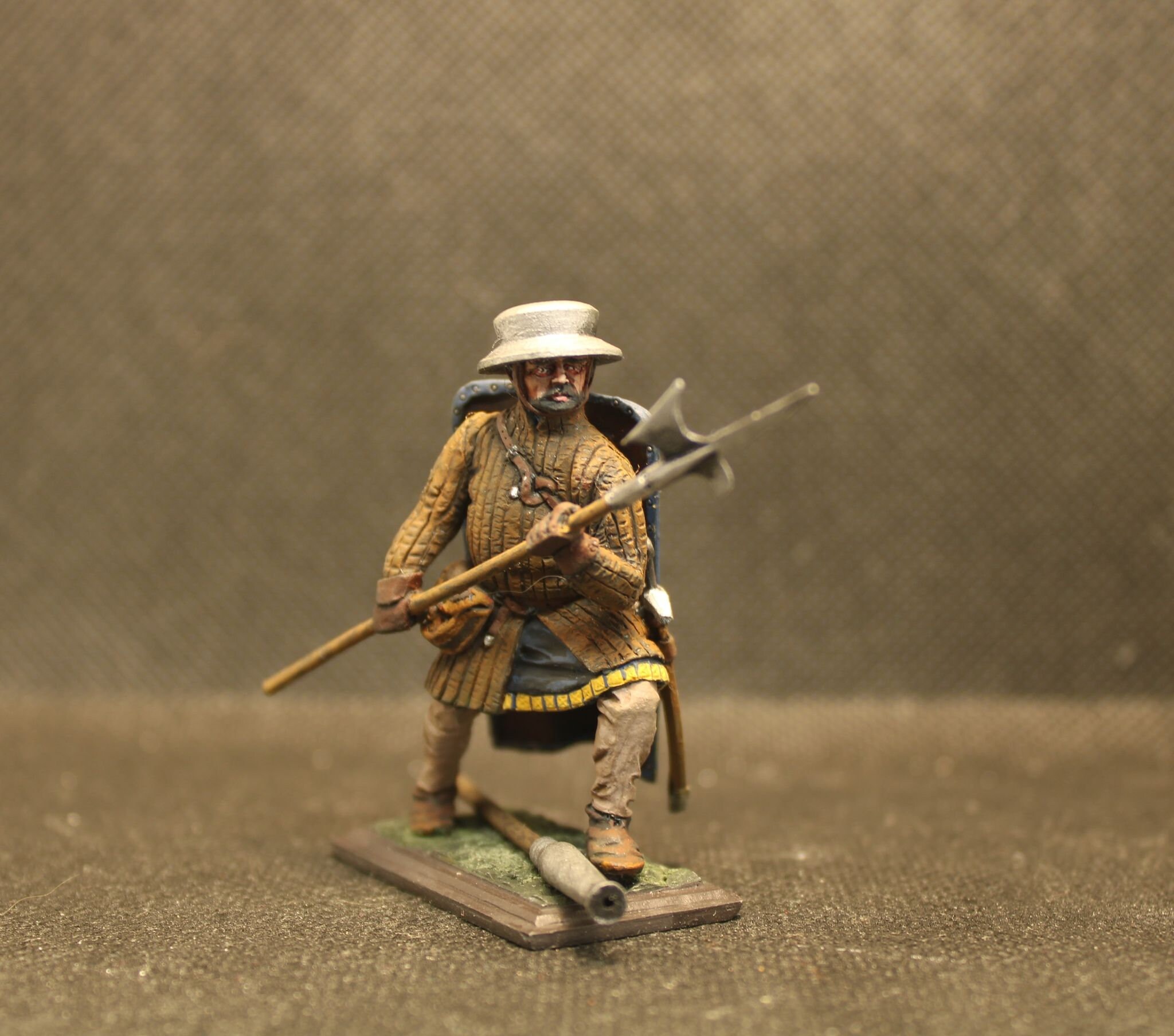 Infantry With a Halberd of the 14th Century PAINTED. Resin - Etsy