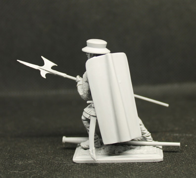 Infantry With a Halberd of the 14th Century Unassembled Unpainted ...
