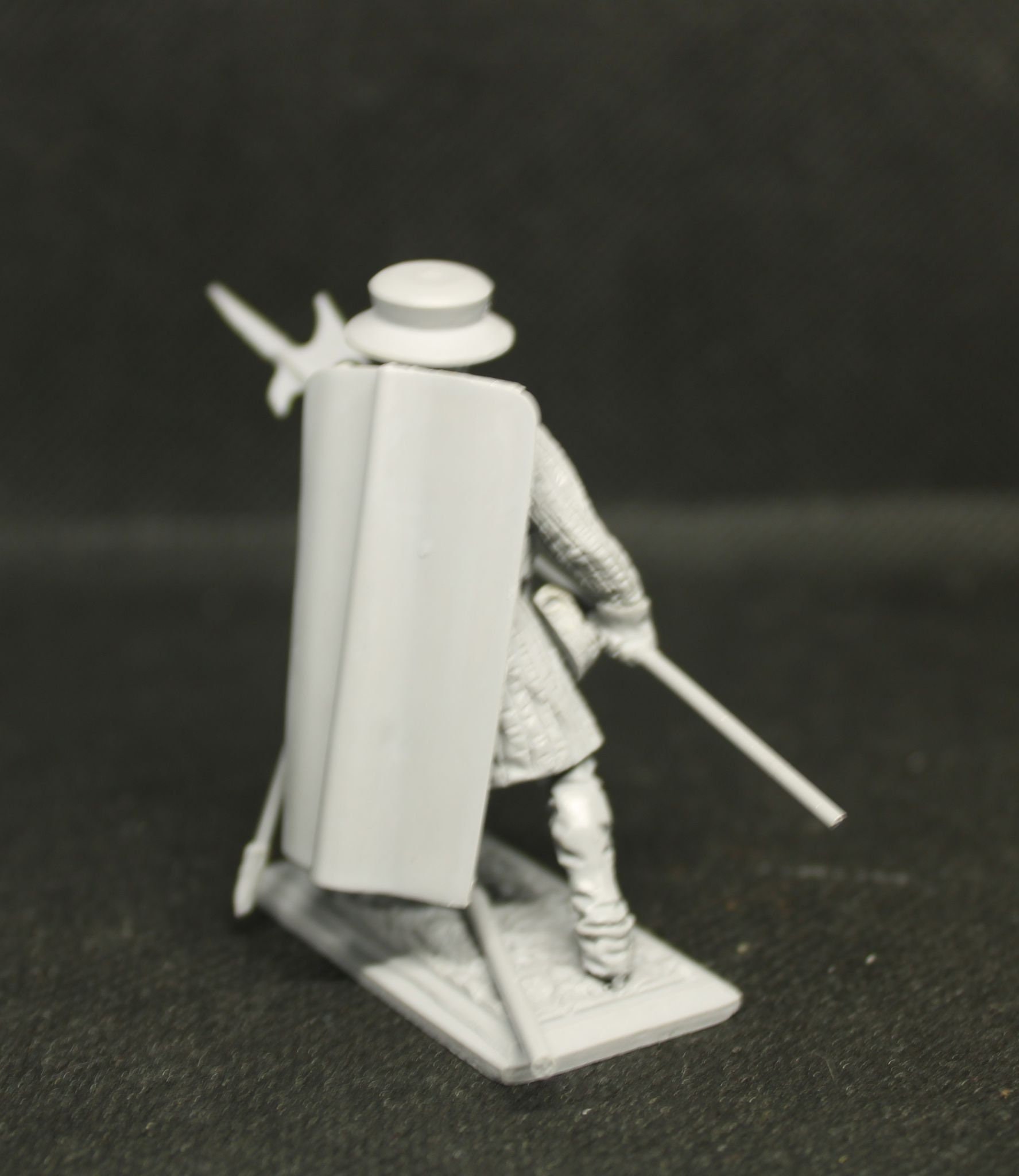 Infantry With a Halberd of the 14th Century Unassembled Unpainted ...