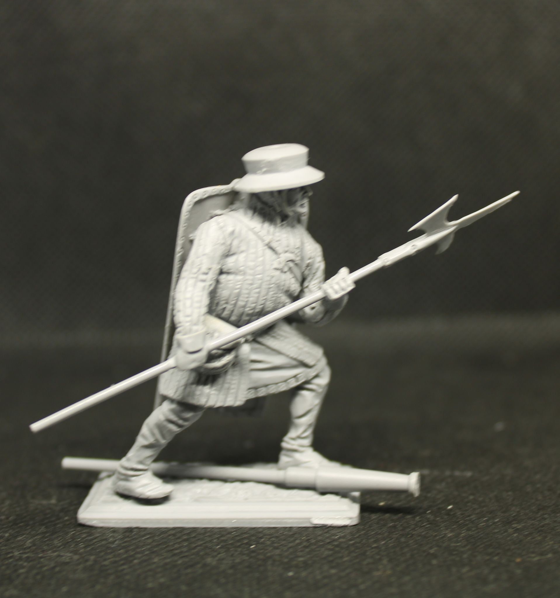 Infantry With a Halberd of the 14th Century Unassembled Unpainted ...