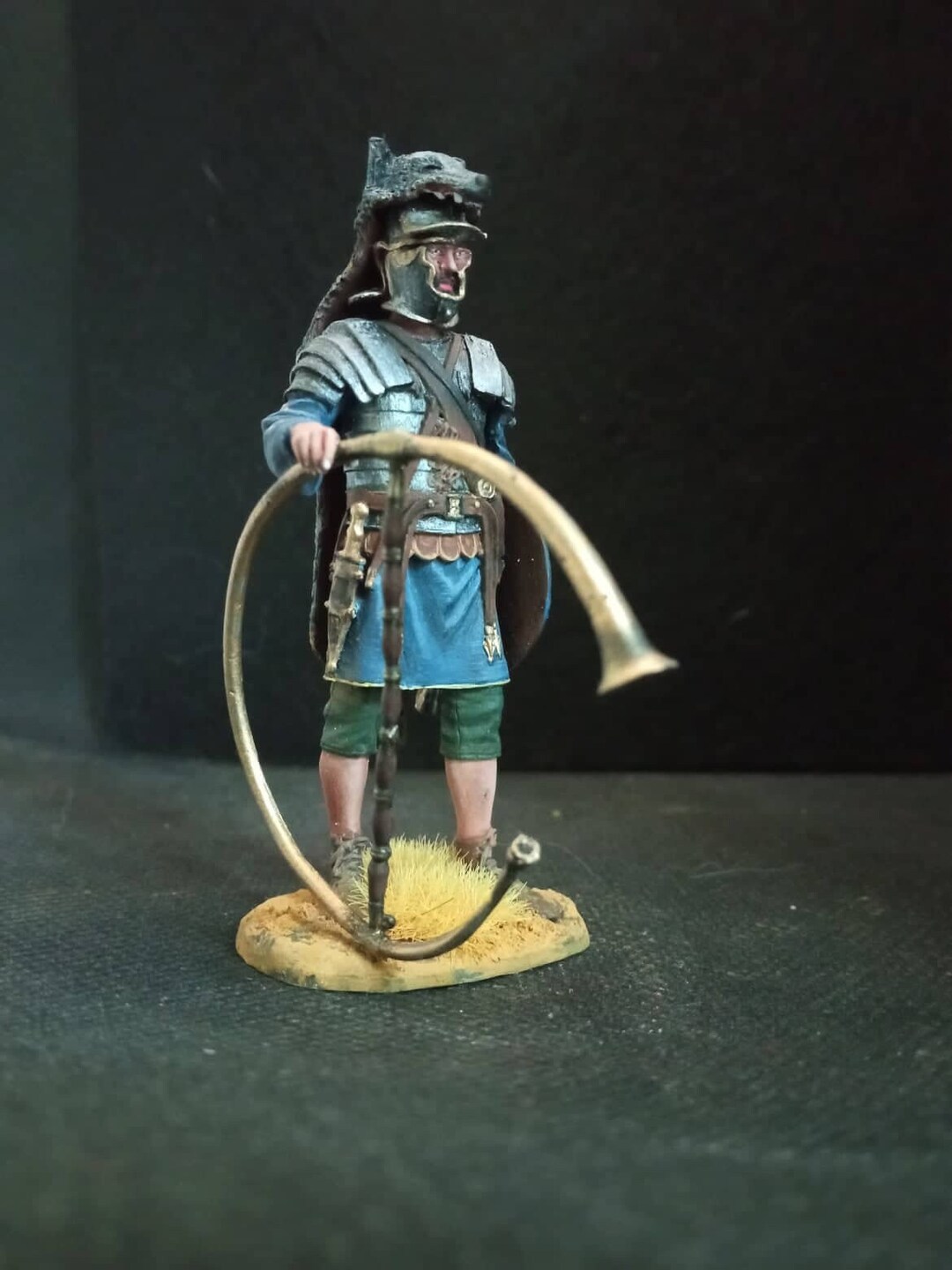 Roman Cornice trumpeter Figurines Tin Miniatures FL 60mm - Etsy