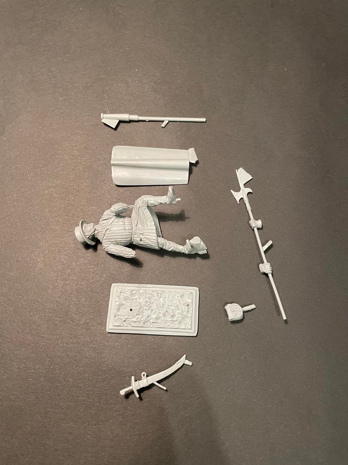 Infantry With a Halberd of the 14th Century Unassembled - Etsy