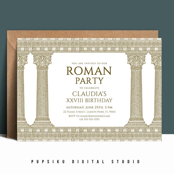 Roman Themed Party - Etsy
