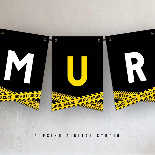 Murder Mystery Decorations - Etsy UK