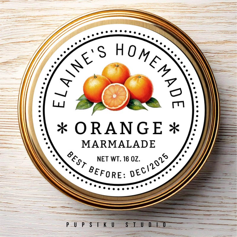 Marmalade Jars - Etsy