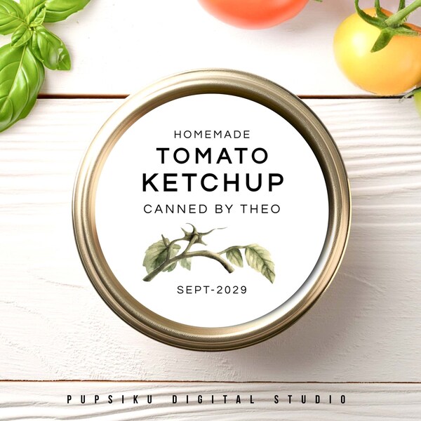 Tomato Canning Label - Etsy
