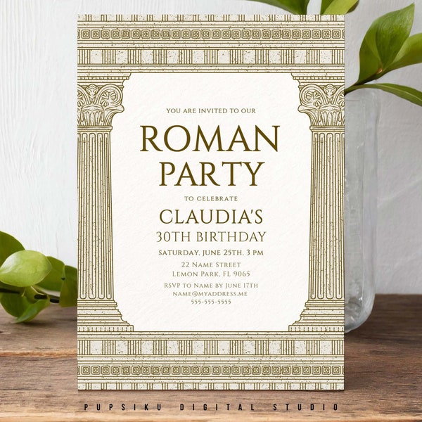 Roman Themed Party - Etsy