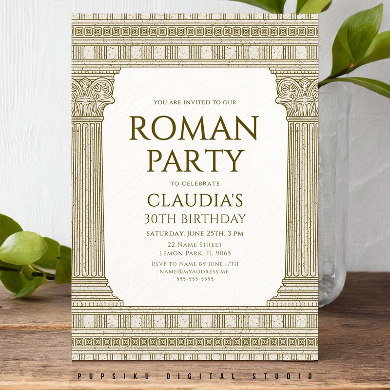 Roman Themed Party - Etsy