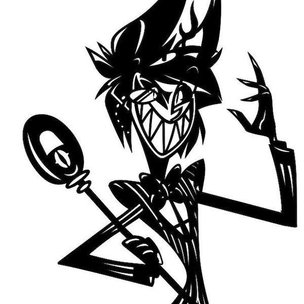 Alastor Hazbin Hotel Smile - Etsy