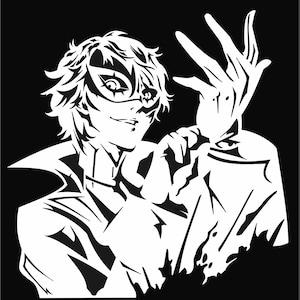 Persona 5 Joker SVG File for Laser or Cricut - Etsy