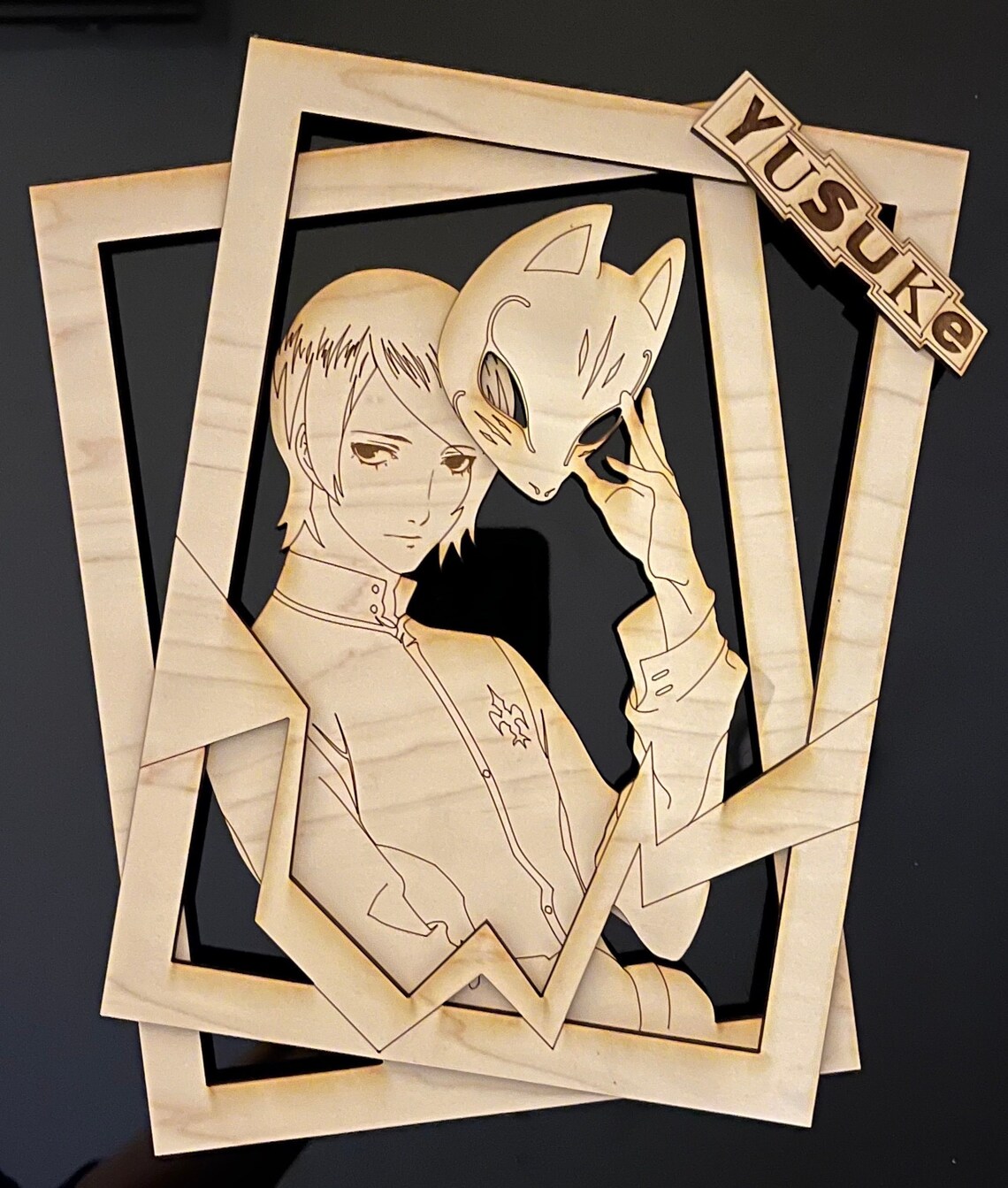 Persona5 Yusuke Wall Art Svg File - Etsy