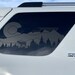 Topo Map Vinyl Graphics for Truck Rear Window - Etsy
