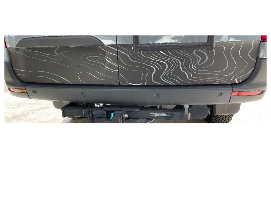 Topo Map Design 2 Full Kit. Includes- Rockers, Hood and Rear Doors - Etsy