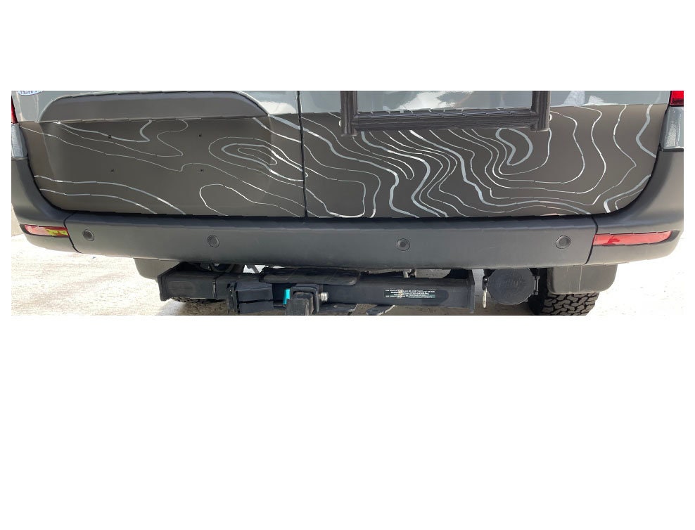 Topo Map Design 2 Full Kit. Includes- Rockers, Hood and Rear Doors - Etsy