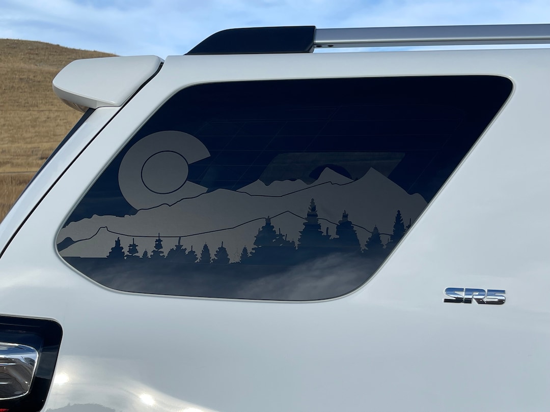 Colorado Mountain Decals (both Sides) - Etsy