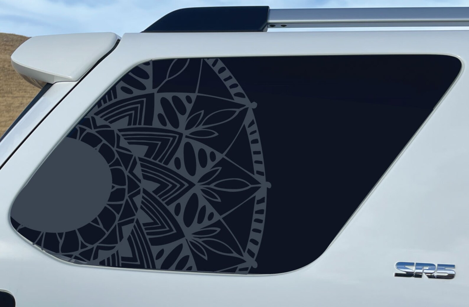 Mandala Rear Window Decals (both Sides) - Etsy